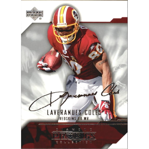 2004 UD Diamond Pro Sigs #89 Laveranues Coles NFL Football Trading Card ...