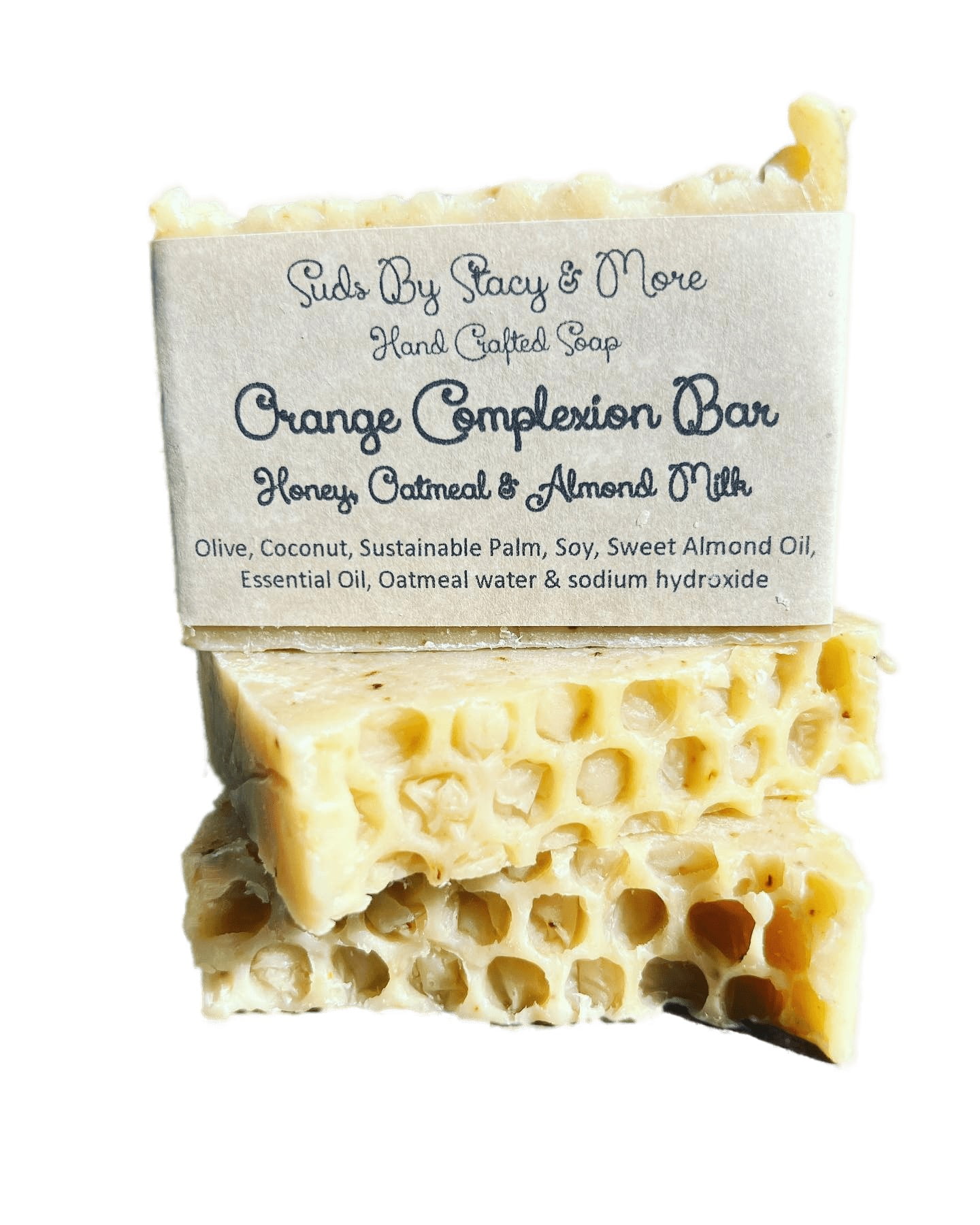 Orange Complexion Bar - Three Pack of Handmade Face and Body Soap Bars ...