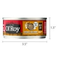 Ol' Roy Chicken and Rice Dinner Meaty Loaf Wet Dog Food 5.5 oz Can with ...