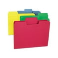 Smead 11986 SuperTab Colored File Folders, 1/3 Cut, Letter, Blue, 100 ... Smead 11986 SuperTab Colored File Folders, 1/3 Cut, Letter, Blue, 100 ...
