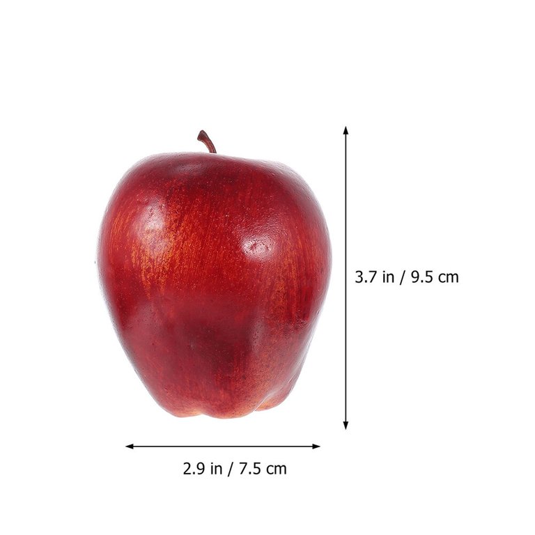 Red Delicious Apple With Leaf