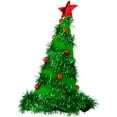 Christmas Tree Hat Costume Headwear Xmas Ornaments Star Garland Prop ...