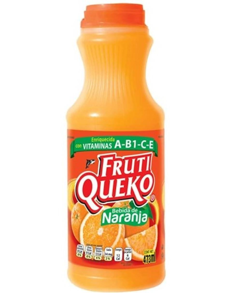 Pack de 24 Jugo de Naranja Fruti Queko de 473ml Fruti Queko 600 ml ...
