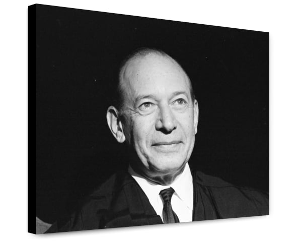 Canvas Print: Supreme Court Justice Abe Fortas, Head-And-Shoulders ...