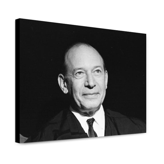 Canvas Print: Supreme Court Justice Abe Fortas, Head-And-Shoulders ...