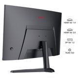 KOORUI 27'' 2K QHD 144Hz 1ms Curved Gaming Monitor, Adpitive-sync, 100% ...