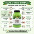 Daily Activated B-Complex Supplement, Active Forms of B-Vitamins ...