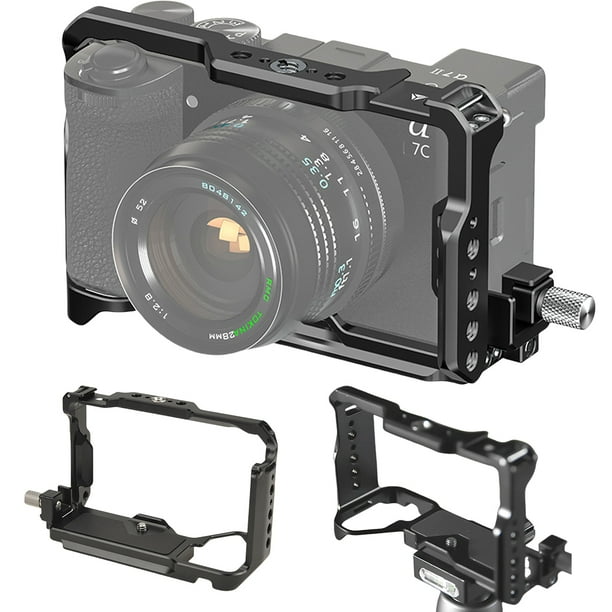 Soporte Jaula para Cámara DSLR Base QR Carril Tipo Arca NATO Sony A7CR ...