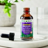 Spring Valley Liquid Melatonin Sleep Support Dietary Supplement, 10 mg ...