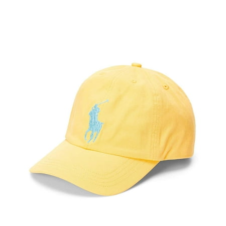 Polo Ralph Lauren Big Boys Big Pony Chino Baseball Cap (Empire Yellow ...