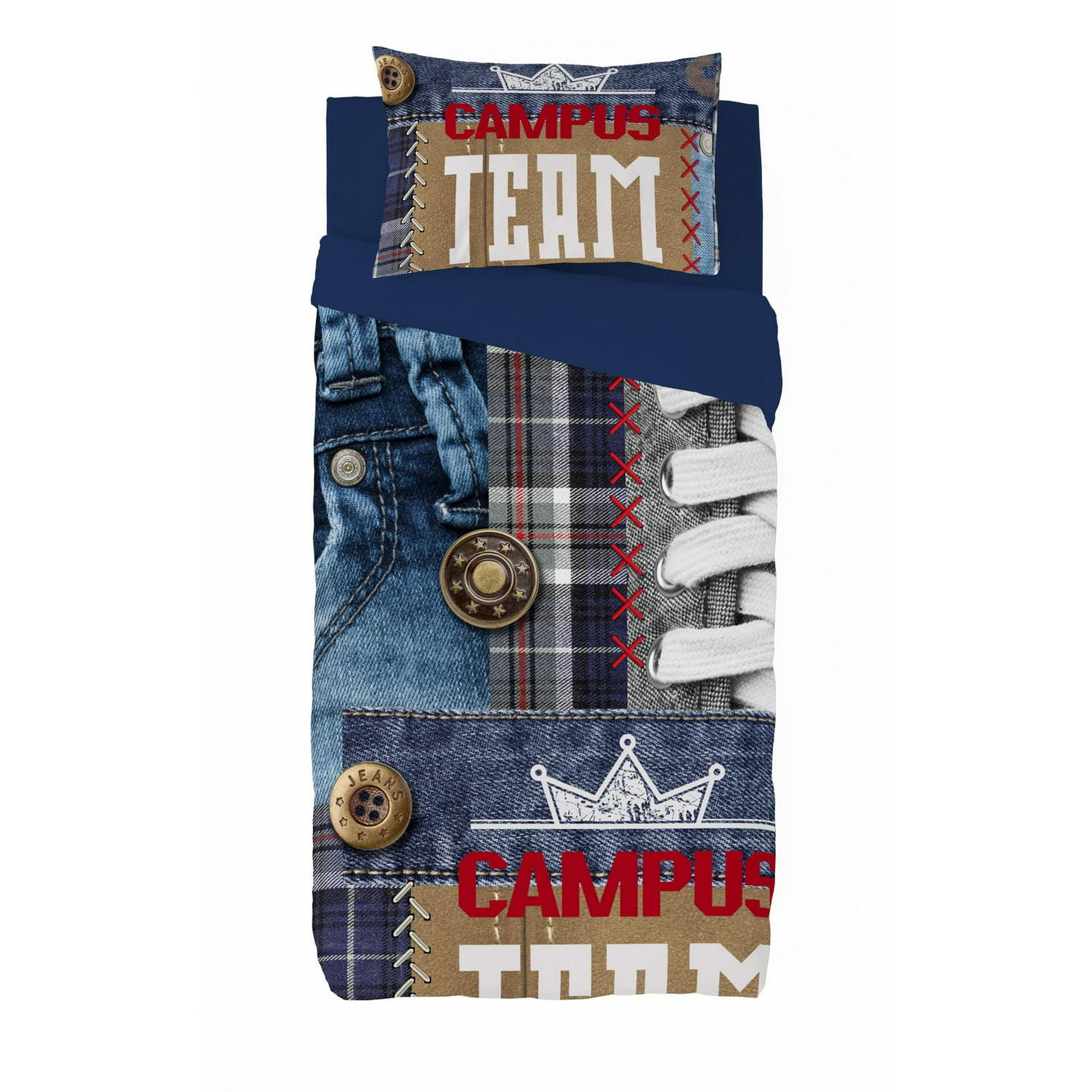 Click here for Gouchee Home Team Twin Duvet Cover Set - 2-Piece K... prices