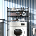 3-Tier Washing Machine Storage Unit & Space-Efficient Over Washing ...