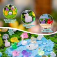 130 pcs Mini Resin Animals Variety Tiny Animals Figures Miniature ...