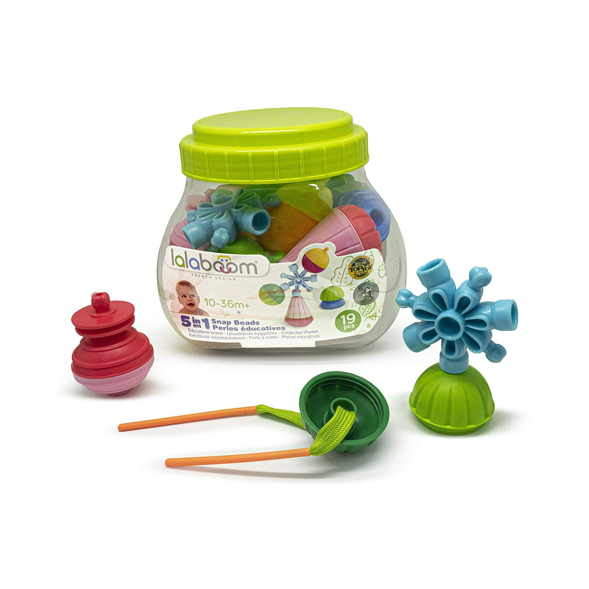 Click here for Lalaboom Bucket Set - 19 Piece Educational Baby Po... prices