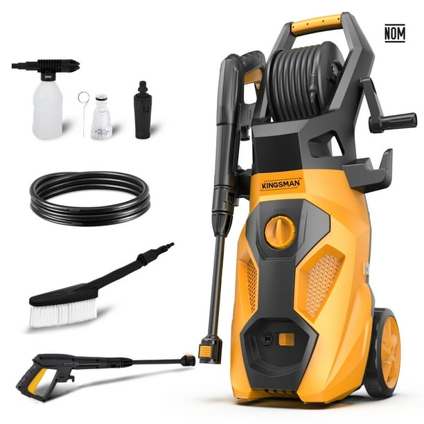 Hidrolavadora Eléctrica Portatil Kingsman 2200 Psi 2000w amarillo | Walmart en línea
