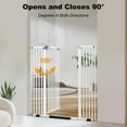 68" Extra Tall Gate, Fits 30.5"-.5" Wide Opening with 2.75" and 5.5 ...
