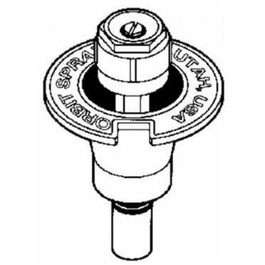 Orbit 54118N 4" Plastic Spring Loaded Pop-Up Sprinkler Head - Walmart.com