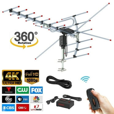 Winegard HD8200U Outdoor HDTV Deep Fringe Antenna, 65 Mile Range ...