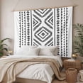 Black Boho Tapestry for Bedroom Wall Hanging Tapestry, Vintage ...