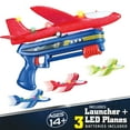Air Hero Airplane Toy Launcher with 3 Flying Toy Planes, 50ft Flight ...