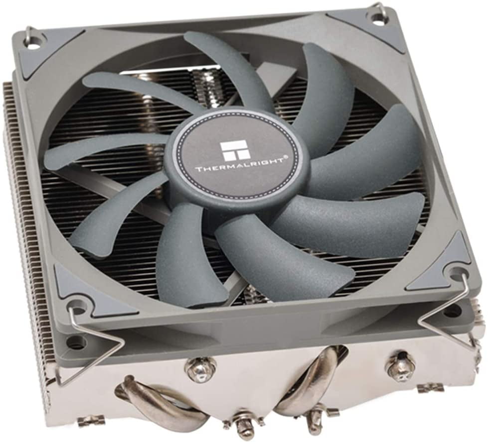 Thermalright AXP-90R Low Profile CPU Cooler with 4 Heatpipes, 47mm ...