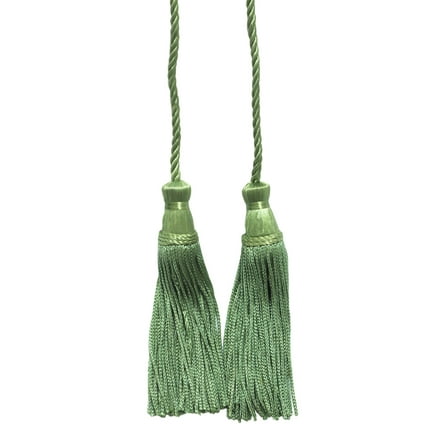 Decorative 5 1/2" (14cm) Key Tassel, 5 1/2" (14cm) Loop # KTC055,, Dark ...