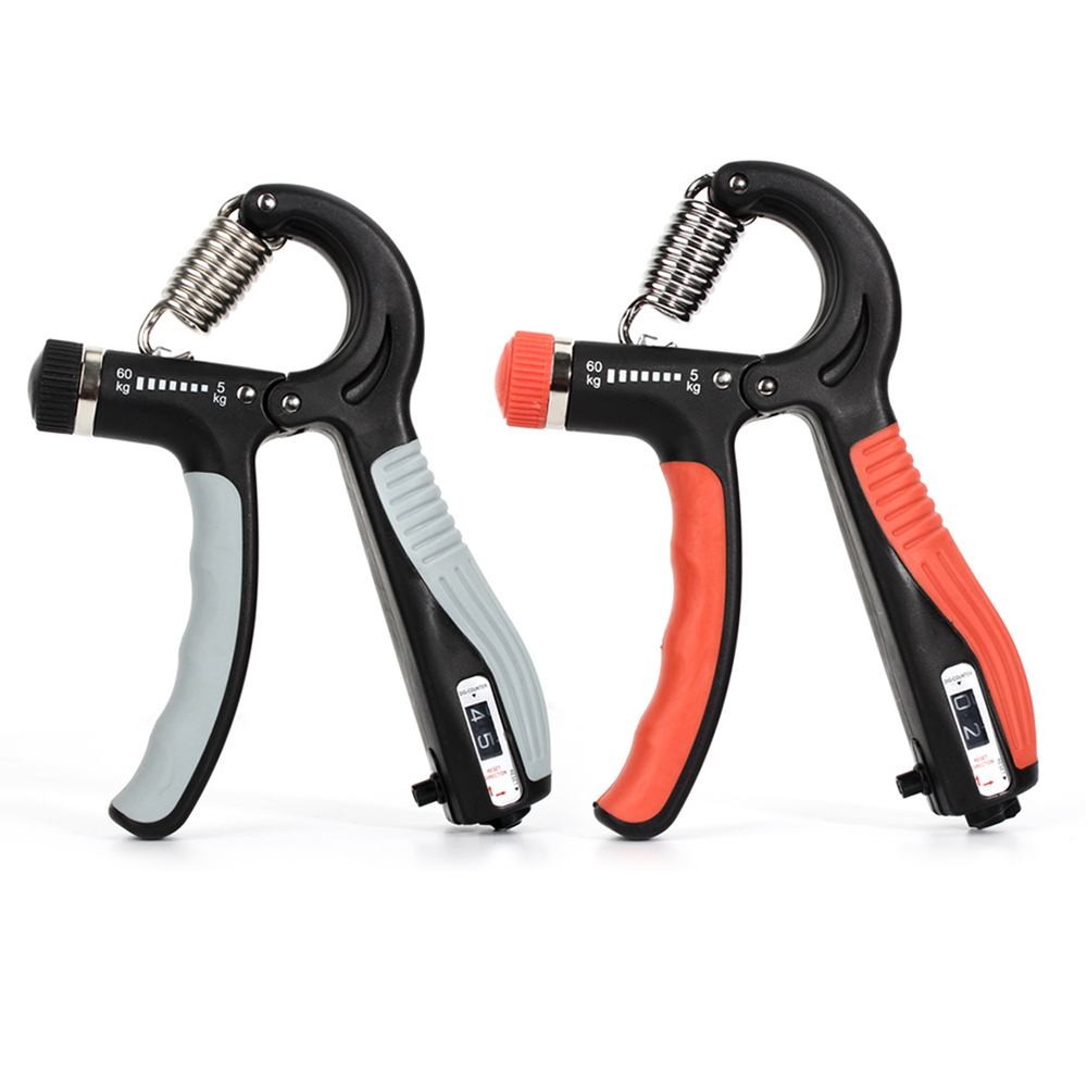 Grip Strength Trainer, Finger Forearm Exerciser with Counter, Portable ...