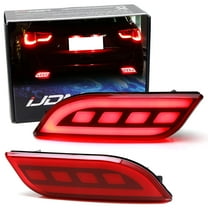 Brilliant Red 40-SMD LED Bumper Reflector Lights For 2014-2015 Kia ...