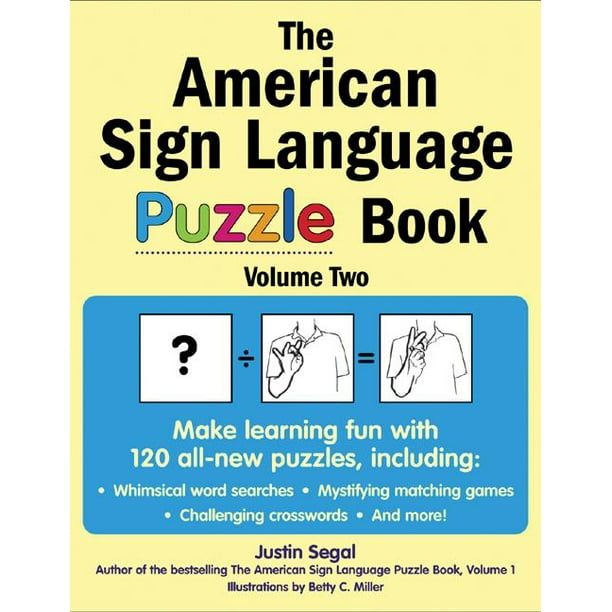 The American Sign Language Puzzle Book, Volume 2 (Paperback) - Walmart.com