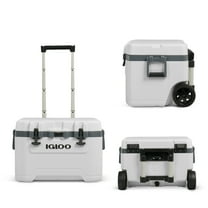 RTIC 45 QT Heavy-Duty Wheeled Cooler, Ultra-Tough Hard-Sided Ice Chest ...