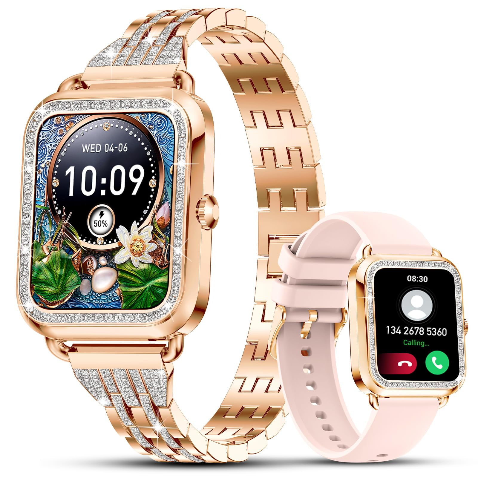 Click here for Efolen Smart Watches For Women With Diamonds (Answ... prices