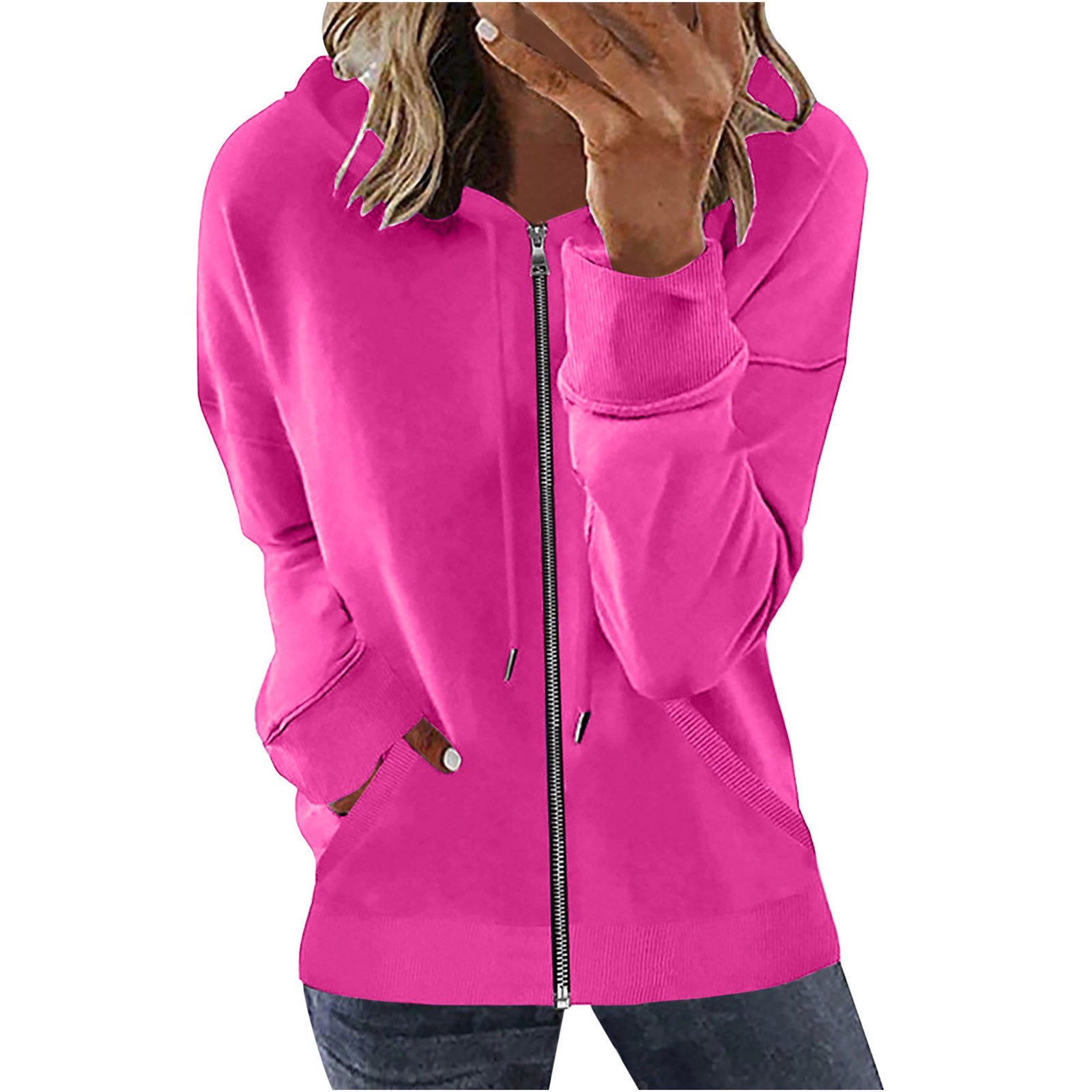 Click here for Timegard Sweatshirts For Women Zipper Hoodies Long... prices