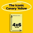 Post-it Super Sticky Lined Notes, Canary Yellow, 4 in. x 6 in., 45 ...