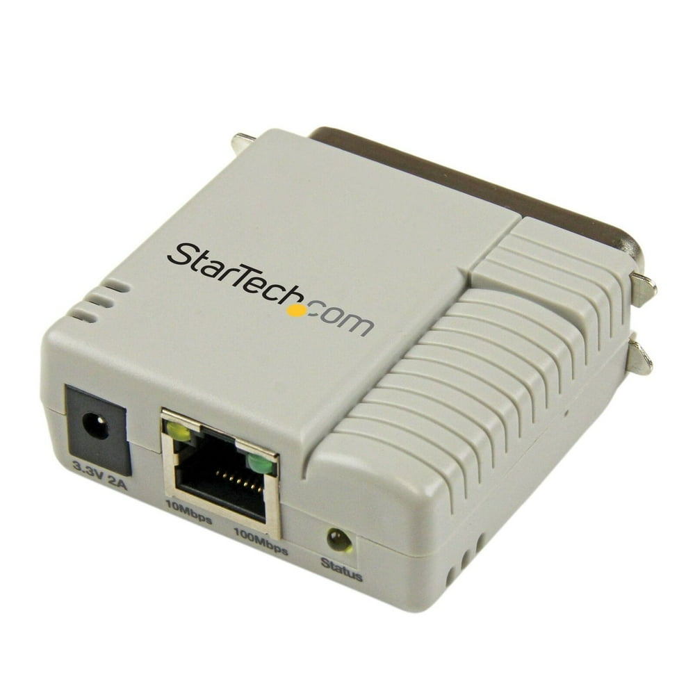 STARTECH 1-Port 10/100 Mbps Ethernet Parallel Network Print Server ... STARTECH 1-Port 10/100 Mbps Ethernet Parallel Network Print Server ...