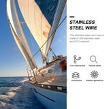 Stainless Steel Wire Rope Braided Cable for Railing and Hanging Clothes ...