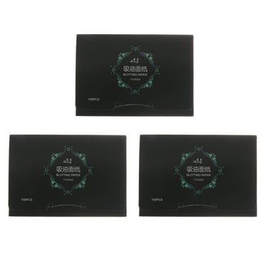 CLEAN & CLEAR Oil Absorbing Sheets, 50 Each (Pack of 3) - Walmart.com