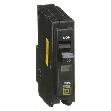 Leviton LB220-T 20 Amp, 2-Pole Plug-on Standard Branch Circuit Breaker ...