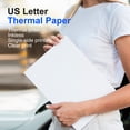 200 sheets of A4 thermal paper, 8.5*11 inches, multi-purpose thermal ...