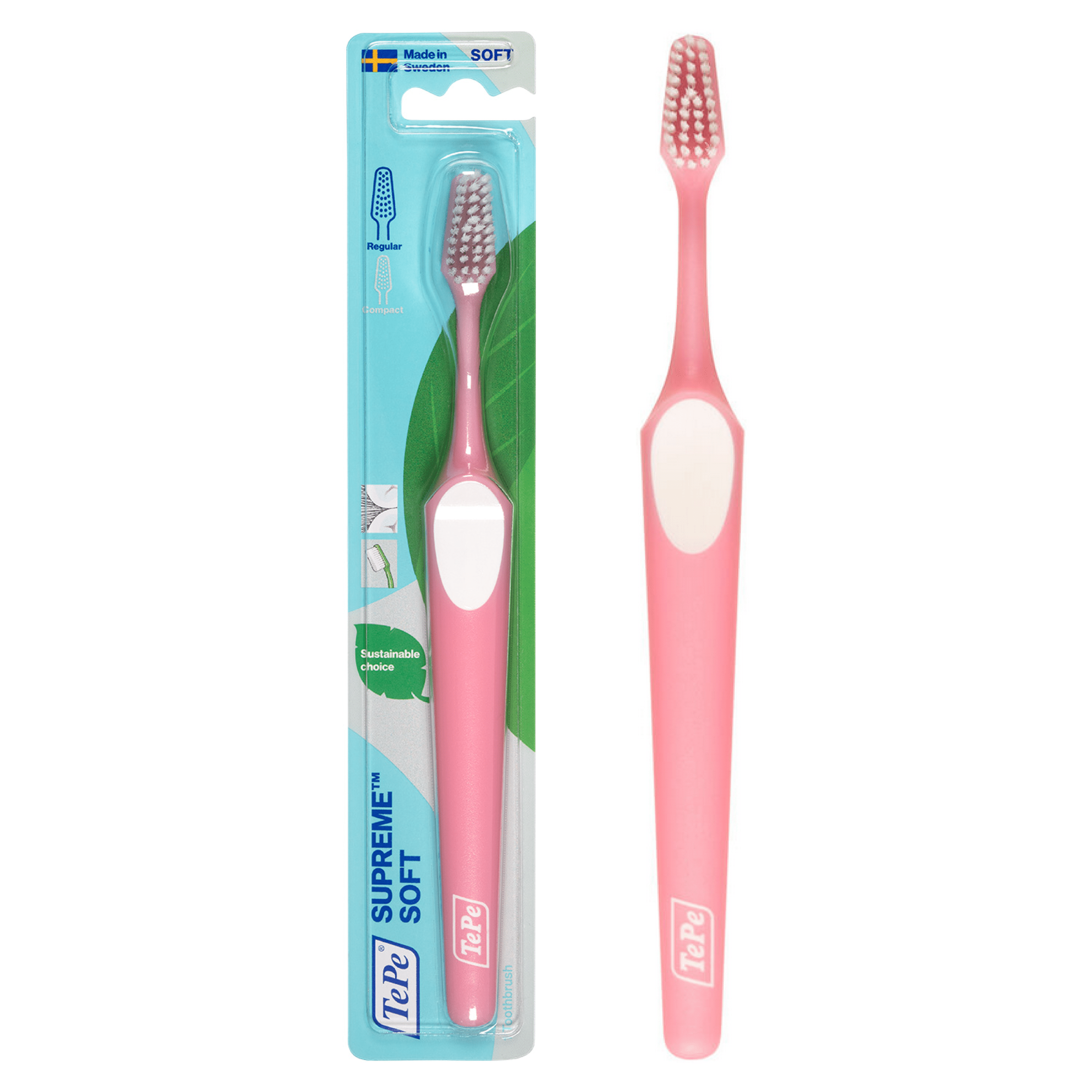 TEPE Supreme Soft Toothbrushes – Soft Bristle Sustainable Toothbrush 1 ...