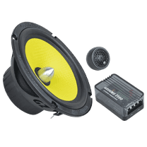 Ground Zero GZTC-165.2X 6.5" 2-Way Component Speaker System - Walmart.com