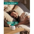 Pocket Mini Glow White Noise Sound Machine 1 - White-with Night Light ...