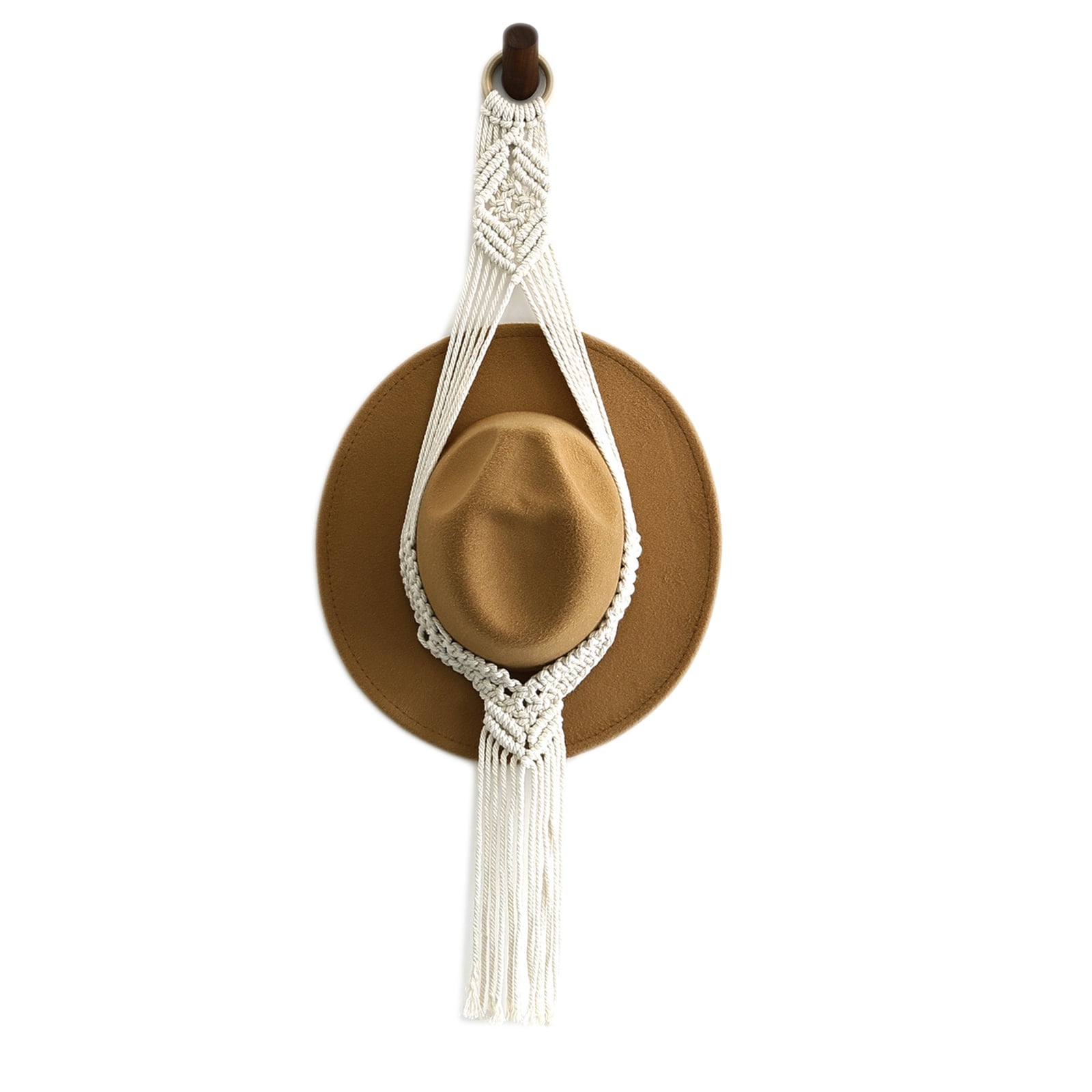BYDOT Boho Hats Rack for Display Bohemian Cap Holder Cowboy Hat Hanger ...