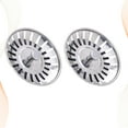 Alasum 2Pcs Stainless Steel Kitchen Sink Stopper Basin Drain Strainer ...