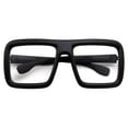 grinderPUNCH Mens Bold Frame Large Thick Retro Nerd Bold Fashion Square ...