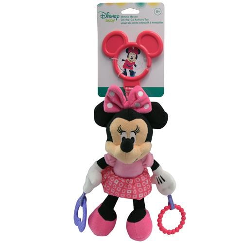 Disney Baby Minnie Mouse Activity Toy - 9" Pink - Walmart.com - Walmart.com