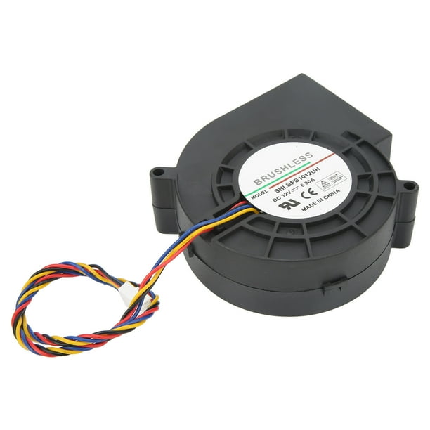 Brushless Cooling Blower Fan DC12V 6A 8300RPM 300CFM High Airflow Dual ...