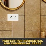 Faith [10-Pack] Duplex Receptacle Outlet, Non-Tamper-Resistant 3-Prong ...