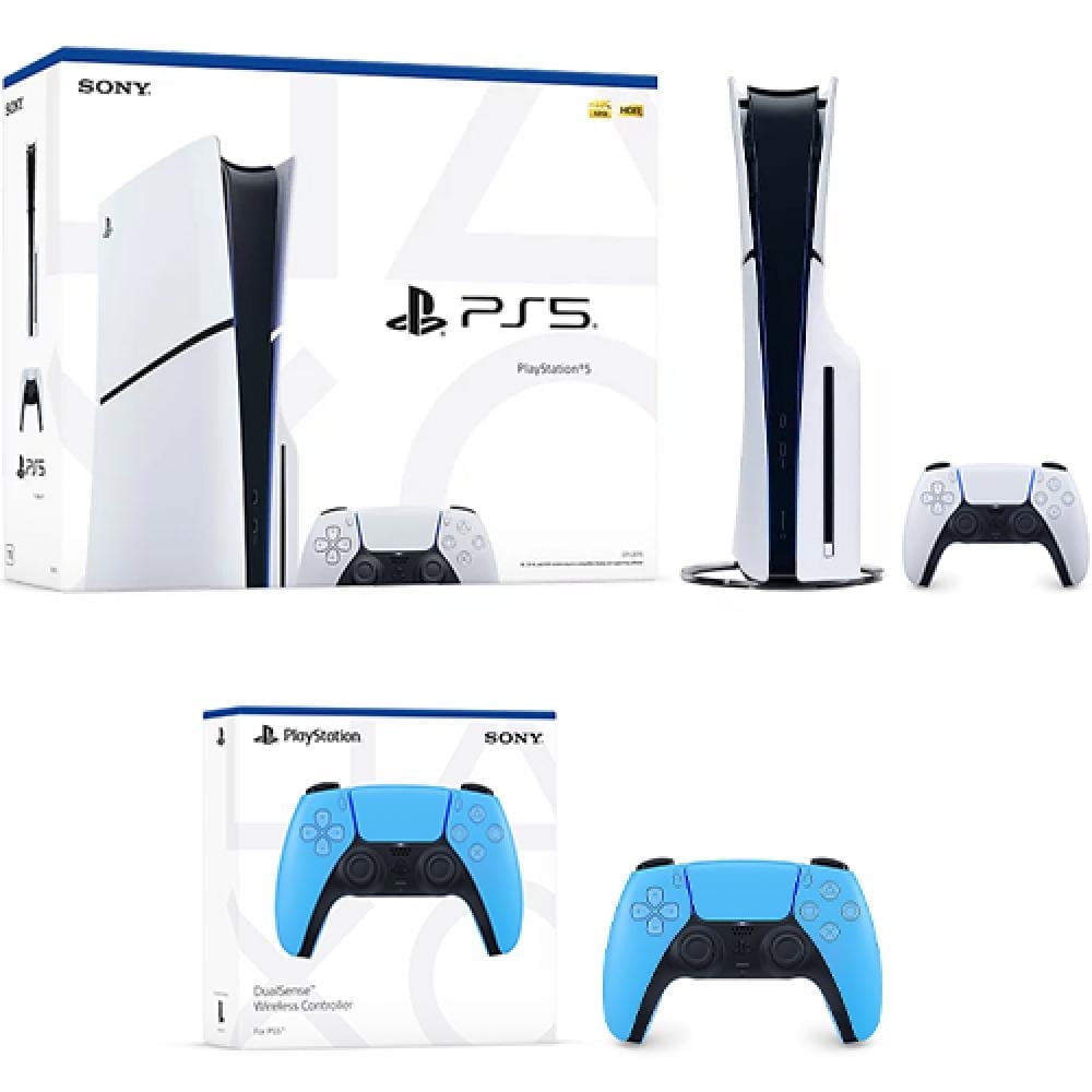 Click here for Playstation 5 Slim Console + Playstation 5 Dualsen... prices