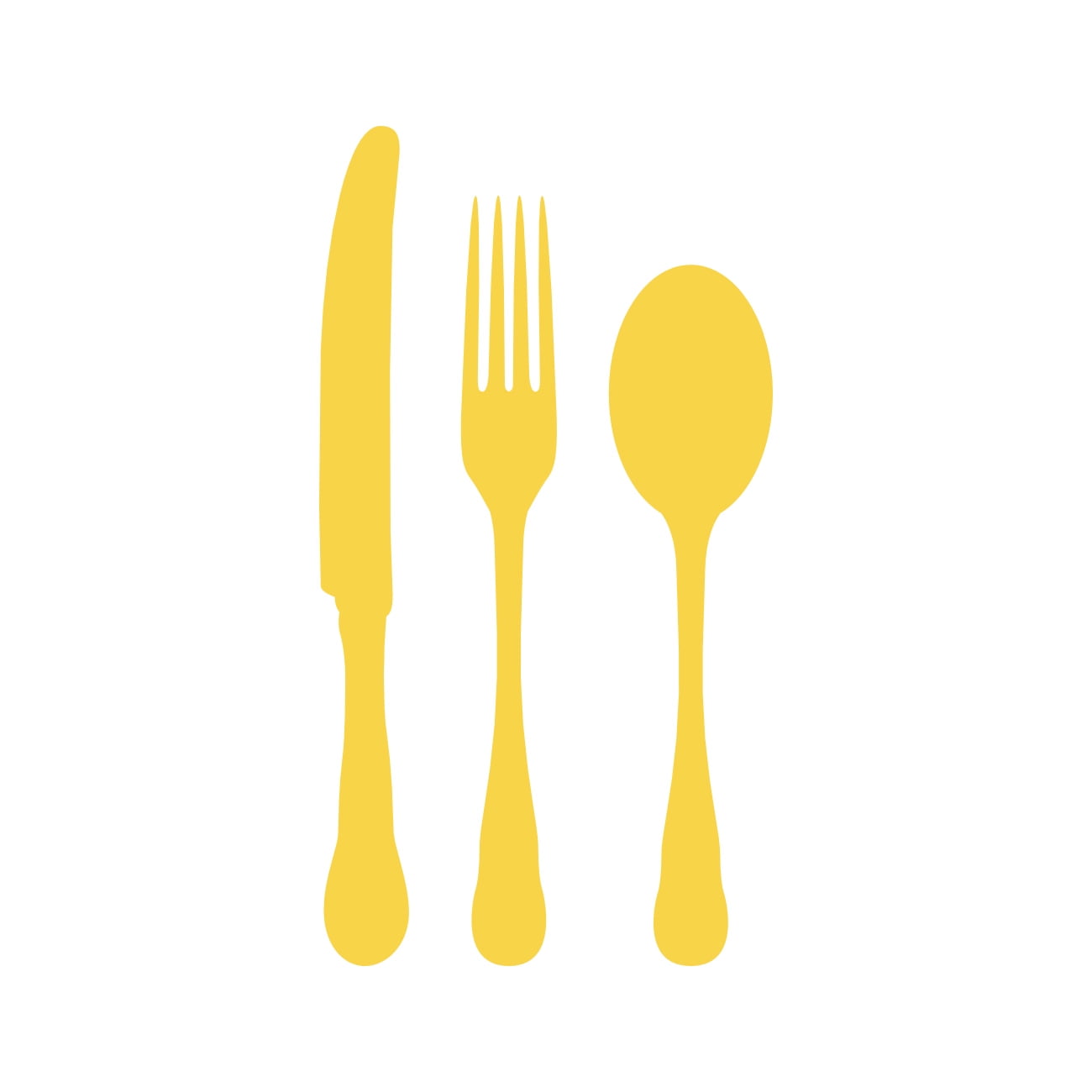 Kitchen Set Sticker Decal Die Cut - Self Adhesive Vinyl - Weatherproof ...