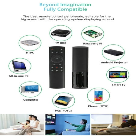 G20 G20S 2.4GHz Wireless Remote Control Computer TV Box Smart Projector ...